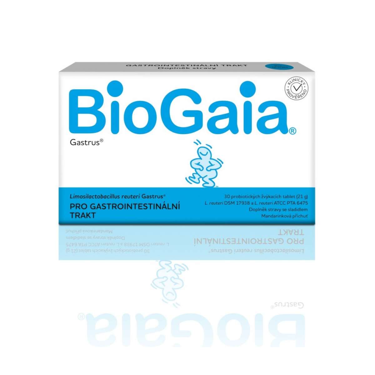 BioGaia Gastrus 30 probiotic chewable tablets | StMaria.cz