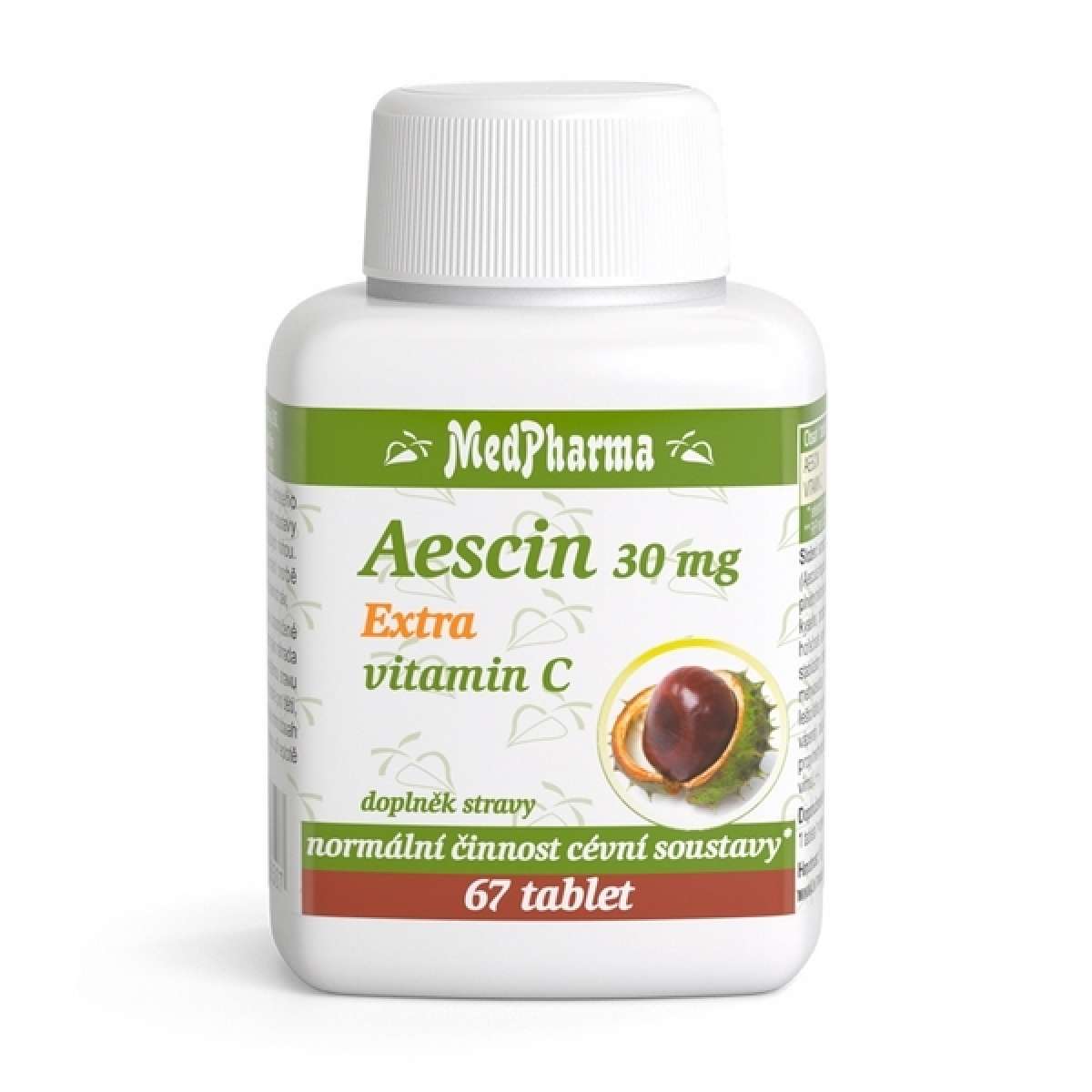 Medpharma Aescin 30 mg Extra Vitamin C 67 Tablets | StMaria.cz