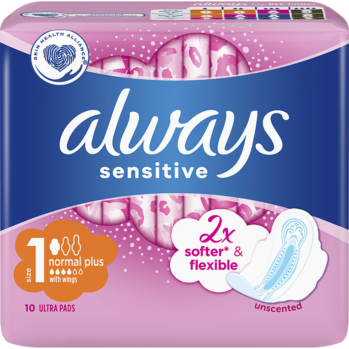 Always Ultra Sensitiv Normal Plus single 10ks | StMaria.cz